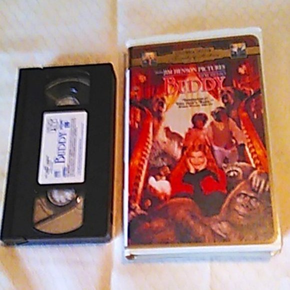Columbia Tristar | Media | Buddy Vhs Family Movie Baby Gorilla ...
